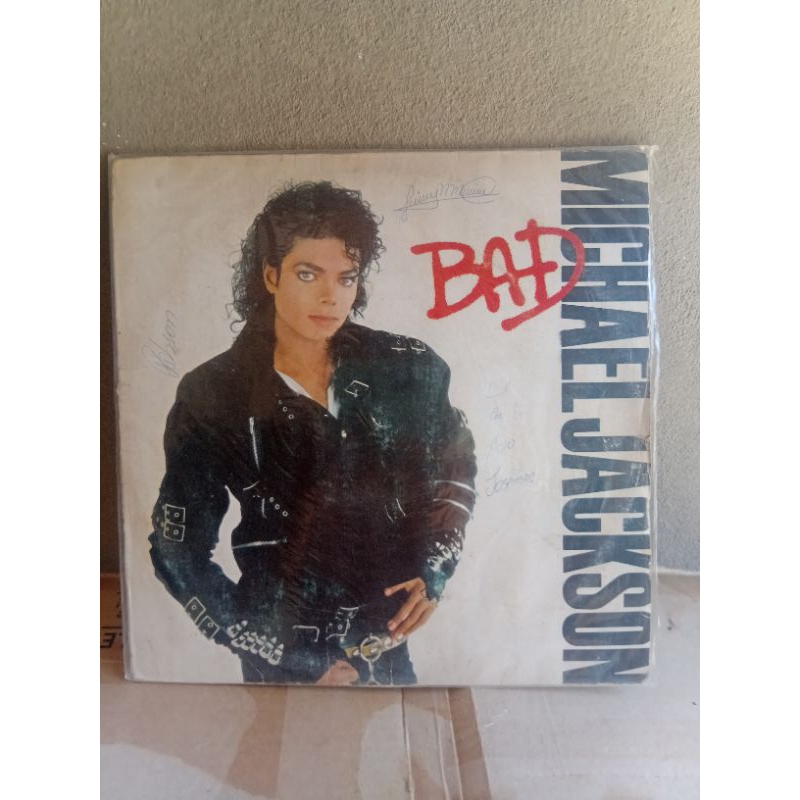 Lp vinil Michael Jackson Bad | Shopee Brasil