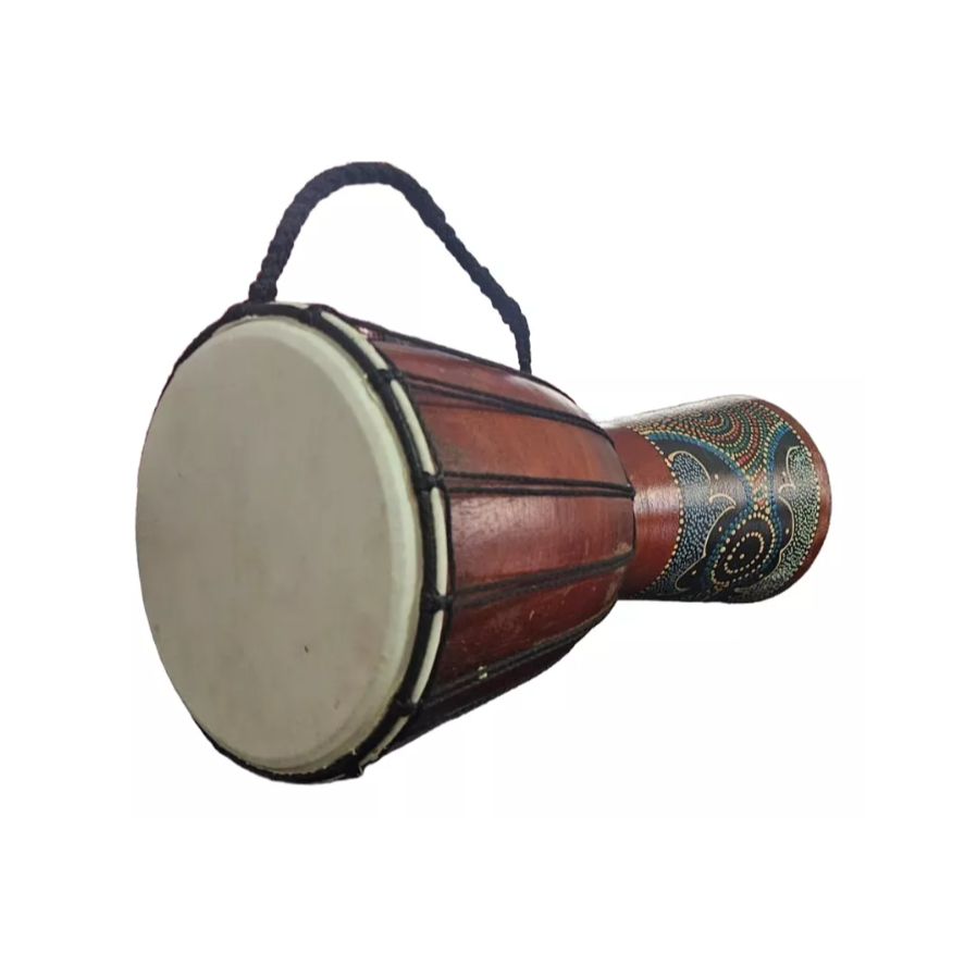 Tambor Djembe djimbe, jembê, jenbe, yembe e sanbanyi - Artesanal- 40cm ...