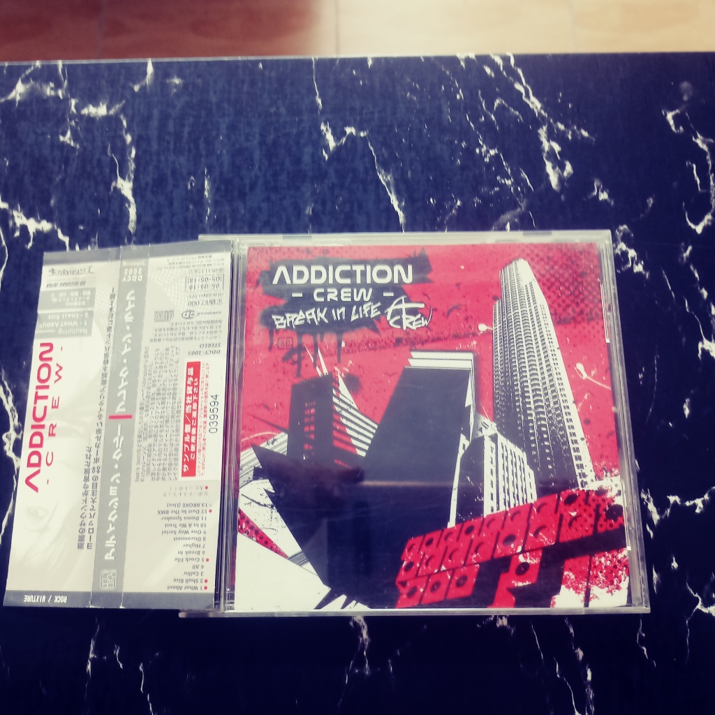ADDICTION CREW ( BREAK IN LIFE ) CD IMPORTADO DO JAPÃO RARO COM BONUS ...
