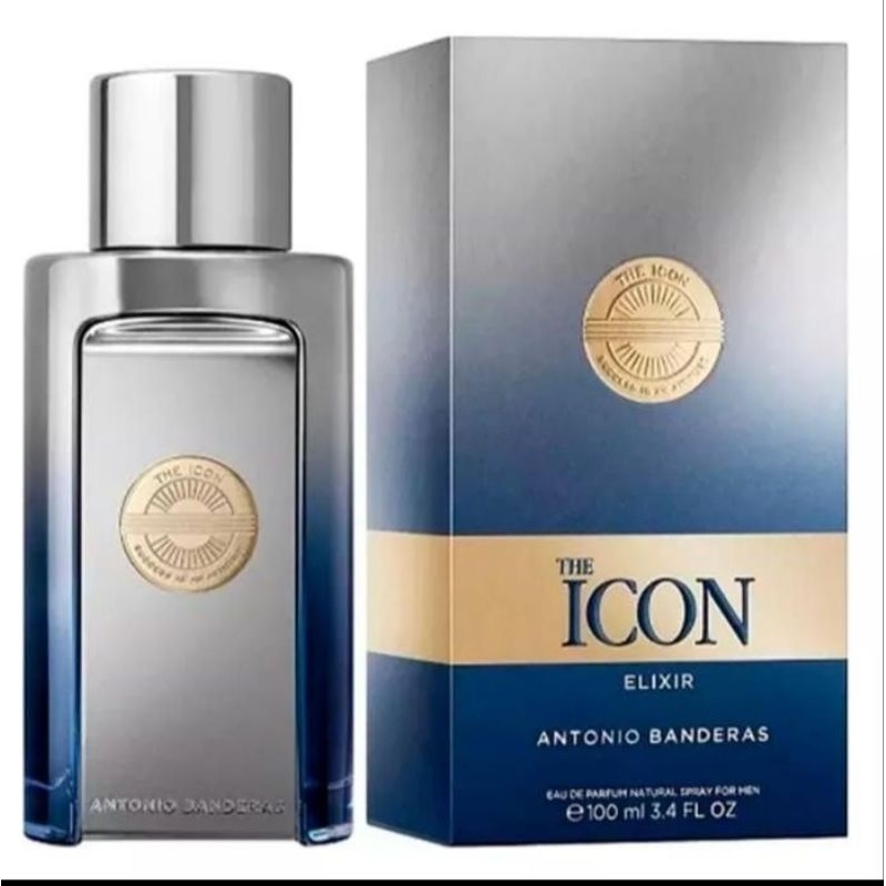 Perfume Banderas The Icon Elixir EDP 100ml | Shopee Brasil