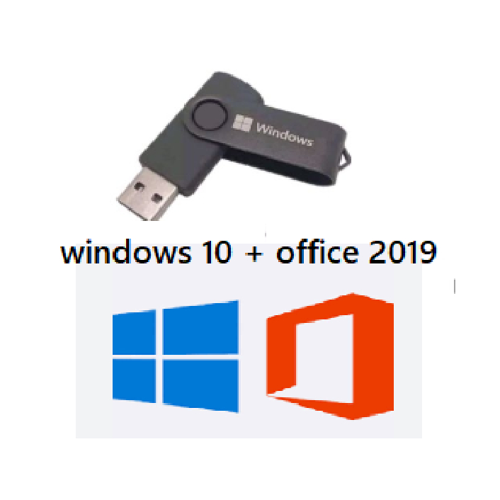 Pen drive windows 10 pro + programas 2019 com ativação | Shopee Brasil