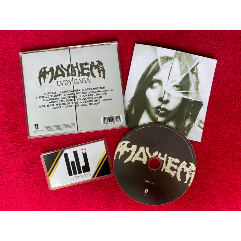 LADY GAGA / MAYHEM (ALTERNATIVE COVER) + BÔNUS TRACKS (CD FAN MADE ...