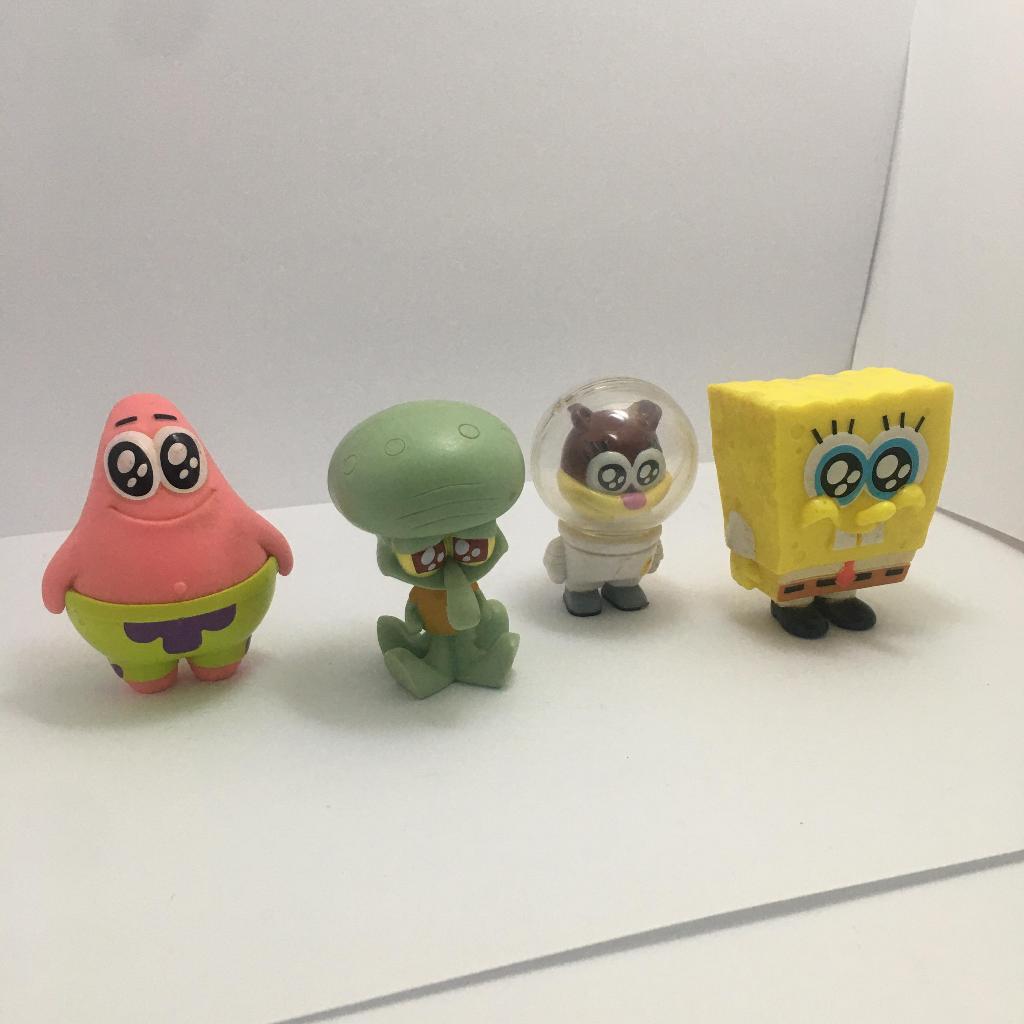 Boneco Bob Esponja - Coleção Bobs 2017 - Boneco Patrick, Boneco Sandy ...