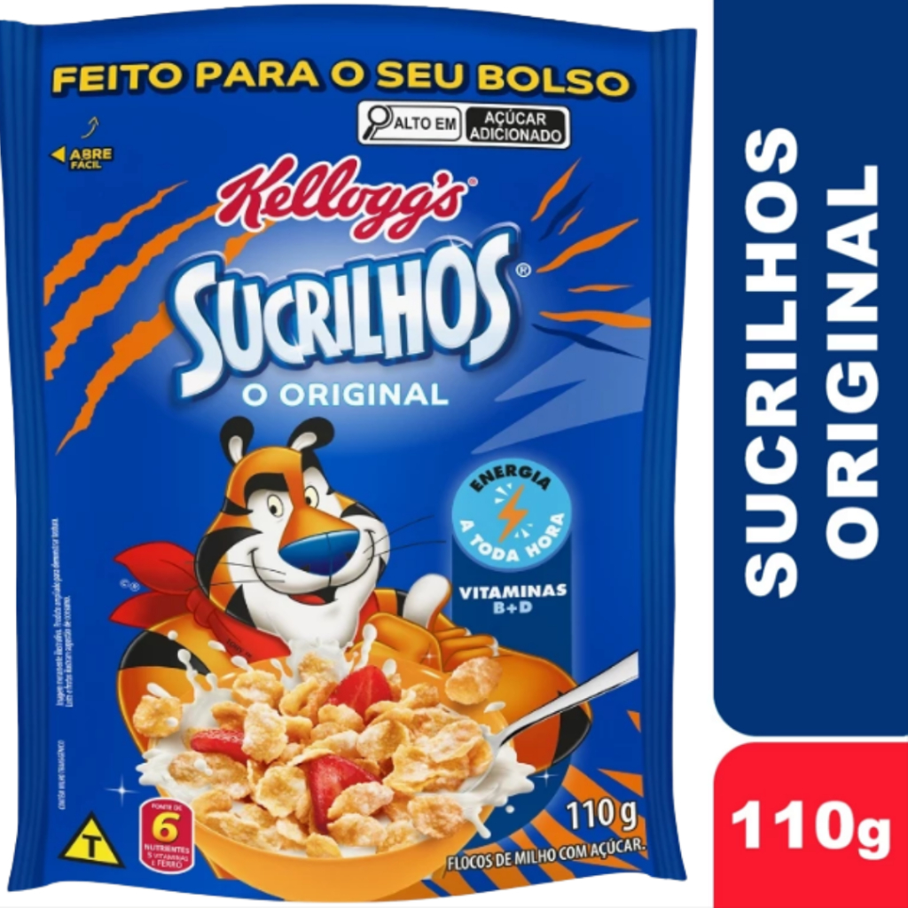 Cereal Sucrilhos® Original Kellogg's® 110g | Shopee Brasil