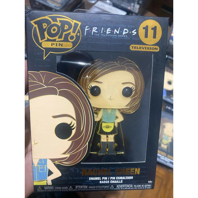Funko Pop! Pins: Friends 11 - Rachel | Shopee Brasil