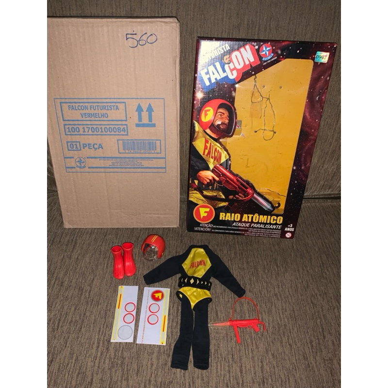 Aventura Completa Boneco Falcon Raio Atômico Ler Descrição | Shopee Brasil