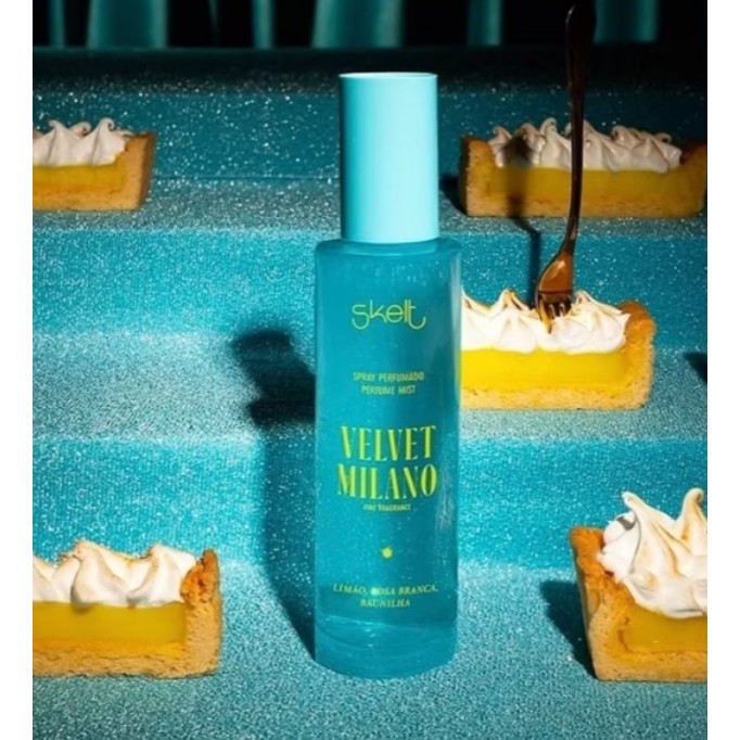 Body Splash Skelt Velvet Milano 100ml | Shopee Brasil