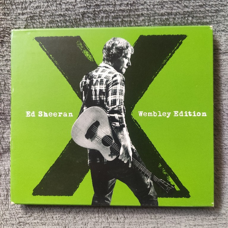 CD+DVD Ed Sheeran - X (Wembley Edition) | Shopee Brasil