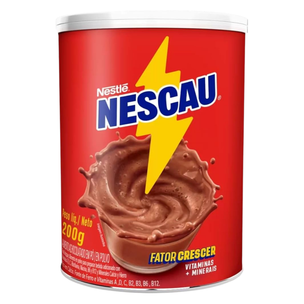 Nescau Achocolatado Em Pó 200g - Unidade e Kit C/3 | Shopee Brasil