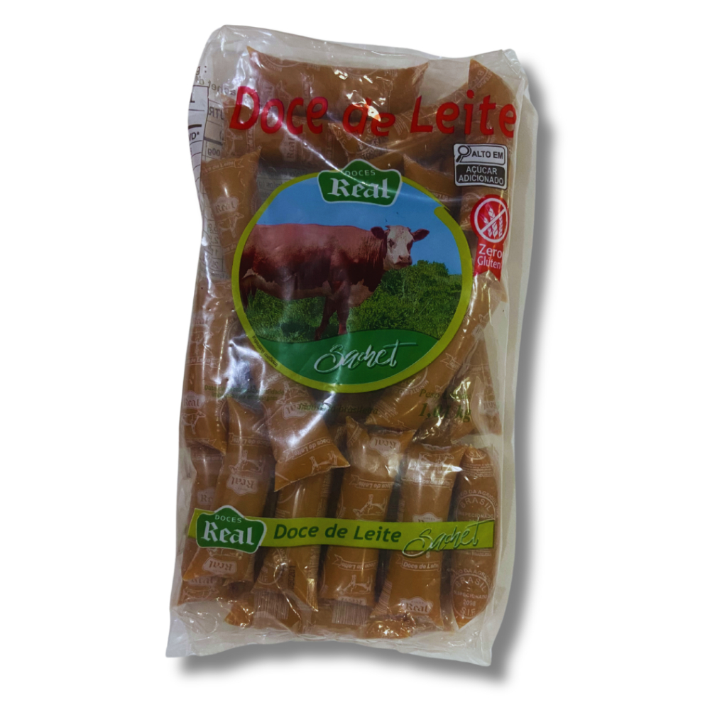 Doce de Leite Sache Grande 25 Unidades Doces Real | Shopee Brasil
