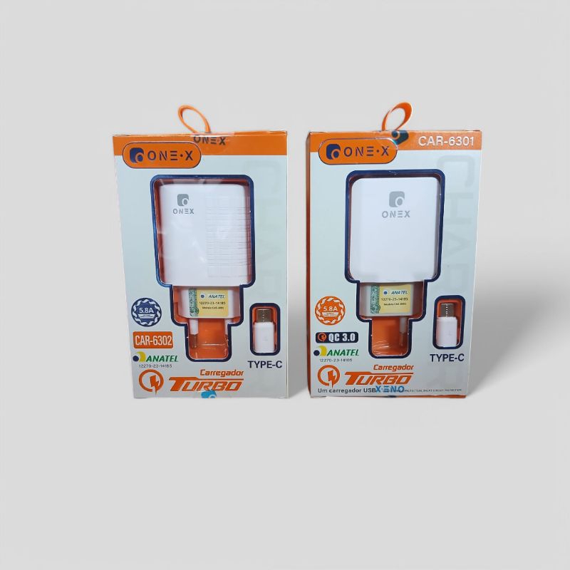 Carregador Turbo Tipo C Onex 3.0 5.8A | Shopee Brasil