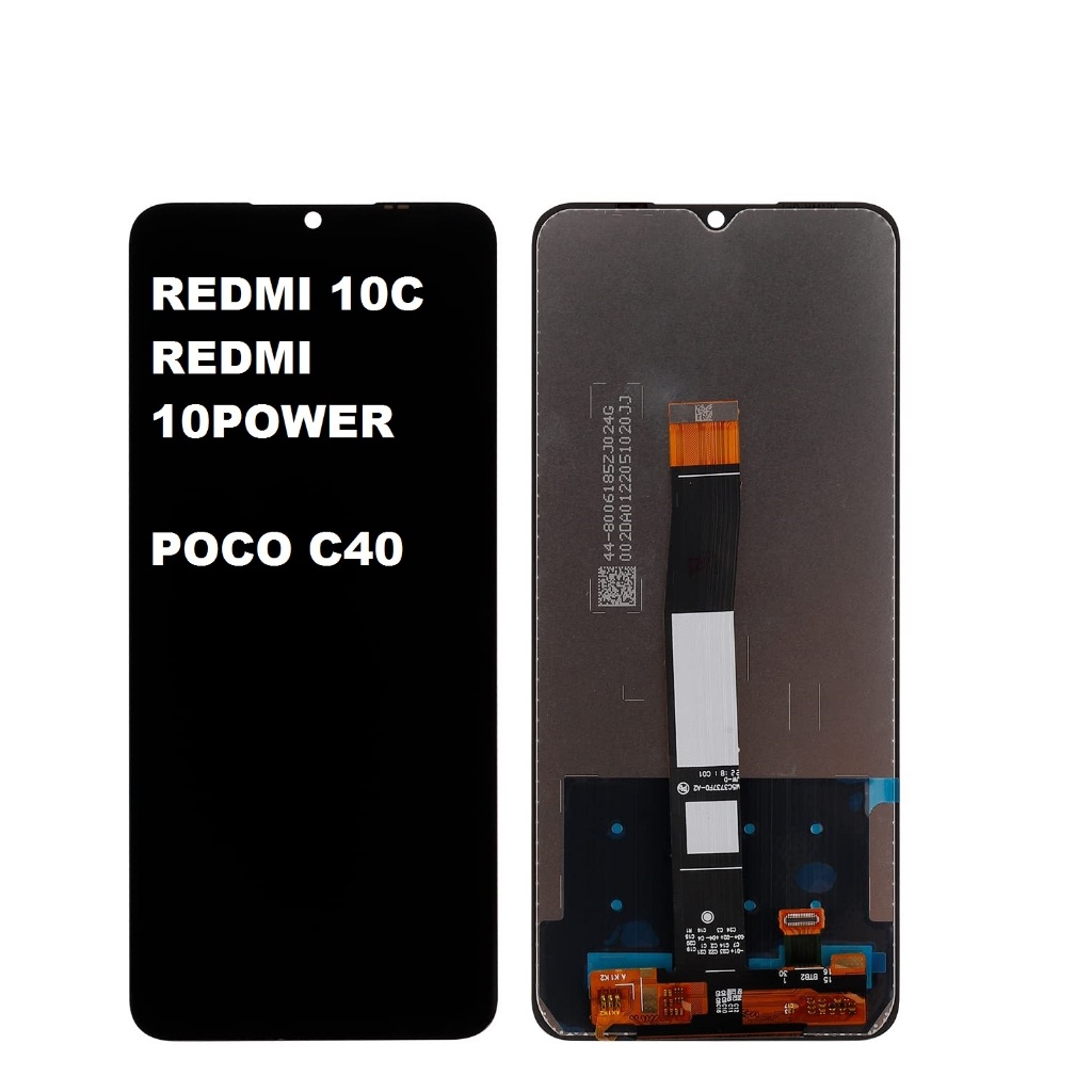 Tela Display LCD touch Compativel com Redmi 10c - Poco C40 Redmi 10 ...