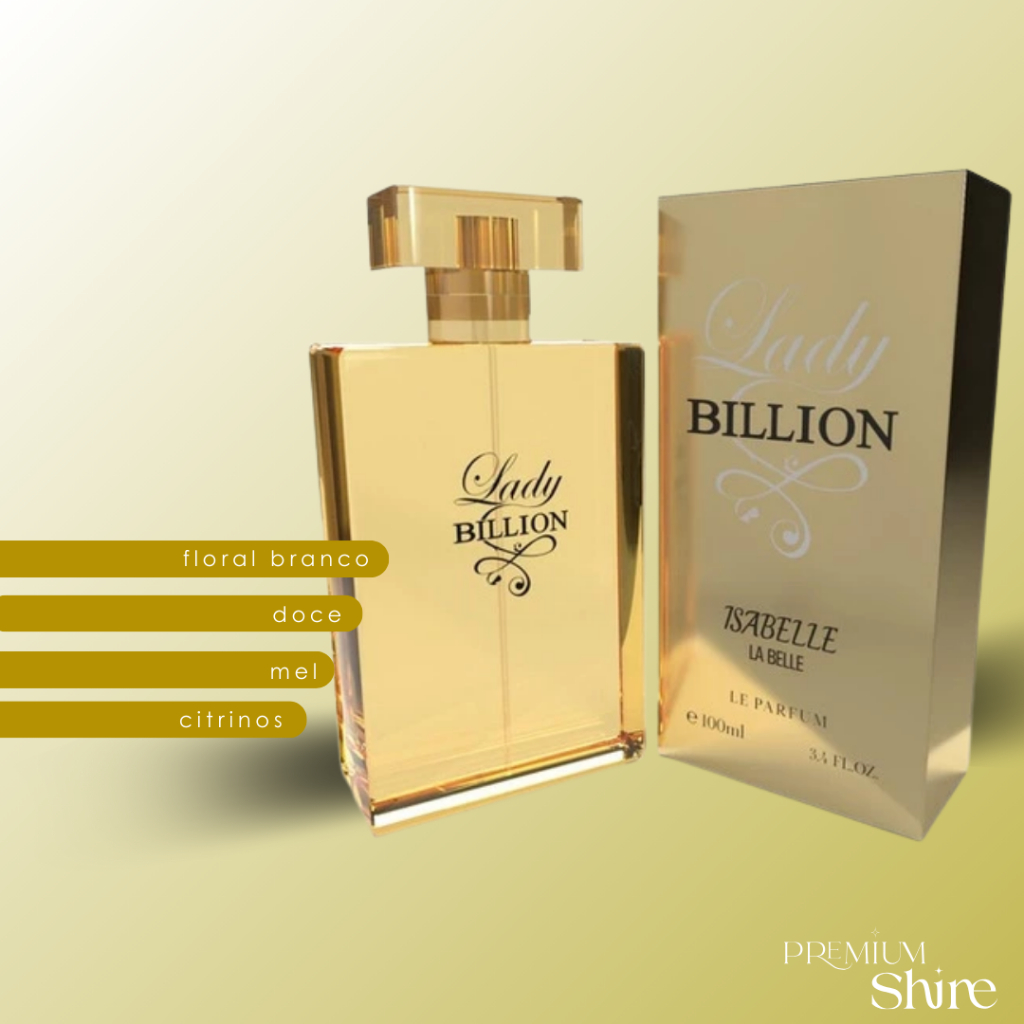 Perfume Lady Billion Isabelle la Belle 100ml | Shopee Brasil