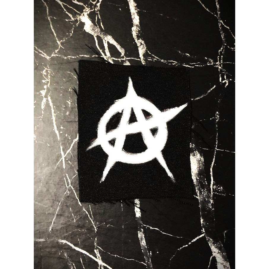 Patch de Tecido Anarquia | Shopee Brasil