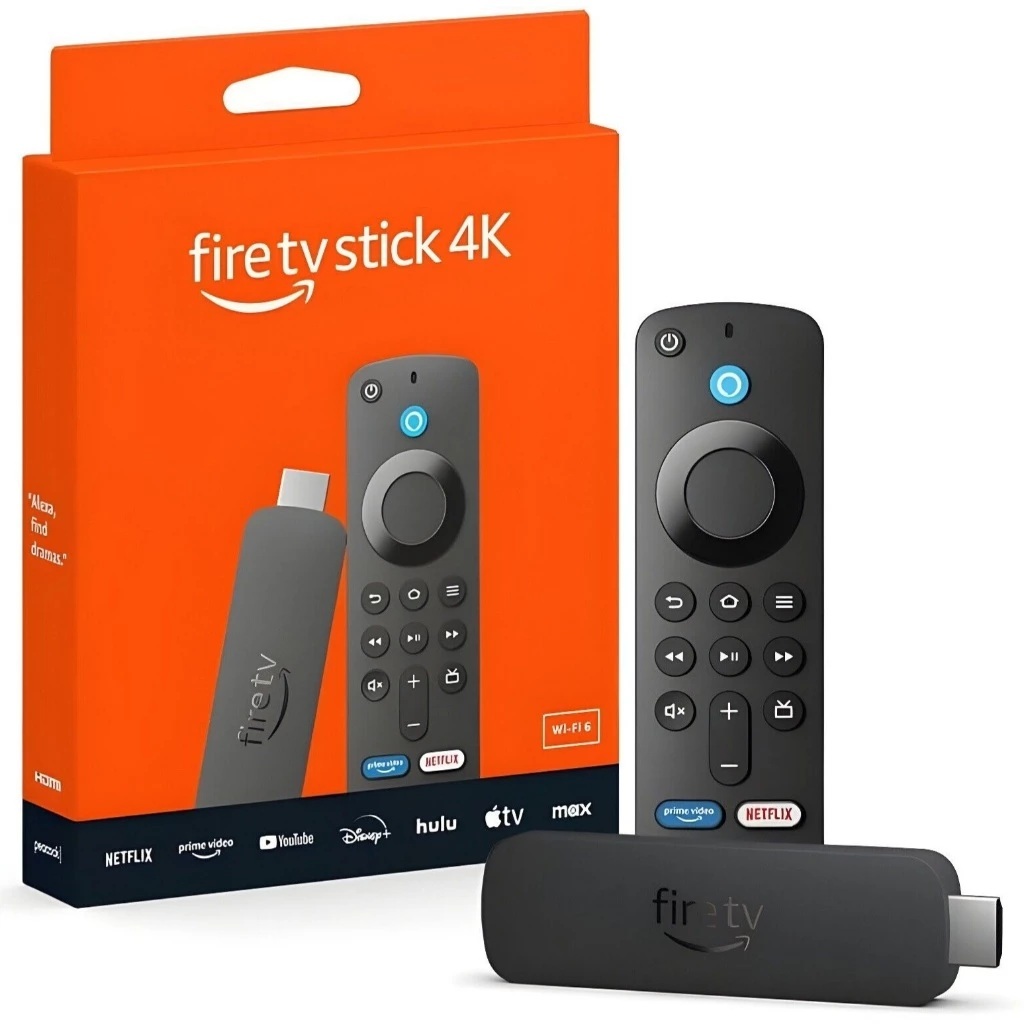Amazon Fire TV Stick 4K Com Dolby Vision Atmos E Suporte A Wi fi 6