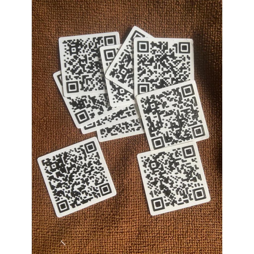 Qrcode feito em impressora 3D | Shopee Brasil