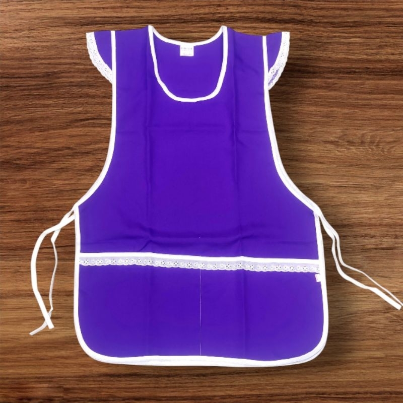 Avental bata com abas uniforme | Shopee Brasil