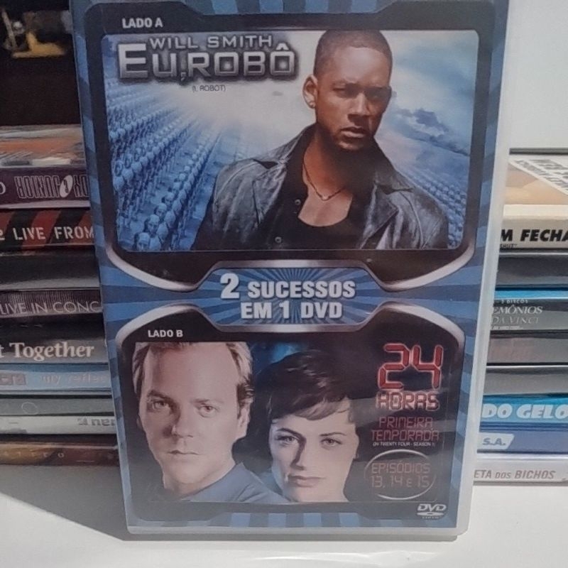 DVD Eu, Robo + 24 Hrs. Episódios 13,14,15. ORIGINAL. | Shopee Brasil