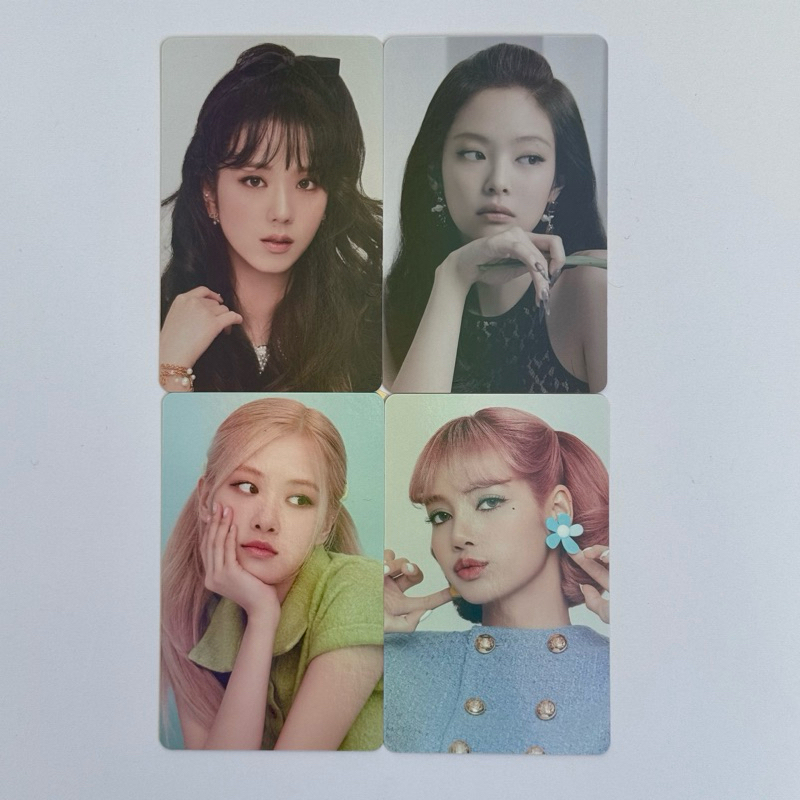 BLACKPINK 2022 Welcoming Collection - Photocard Holográfico Oficial | Shopee Brasil