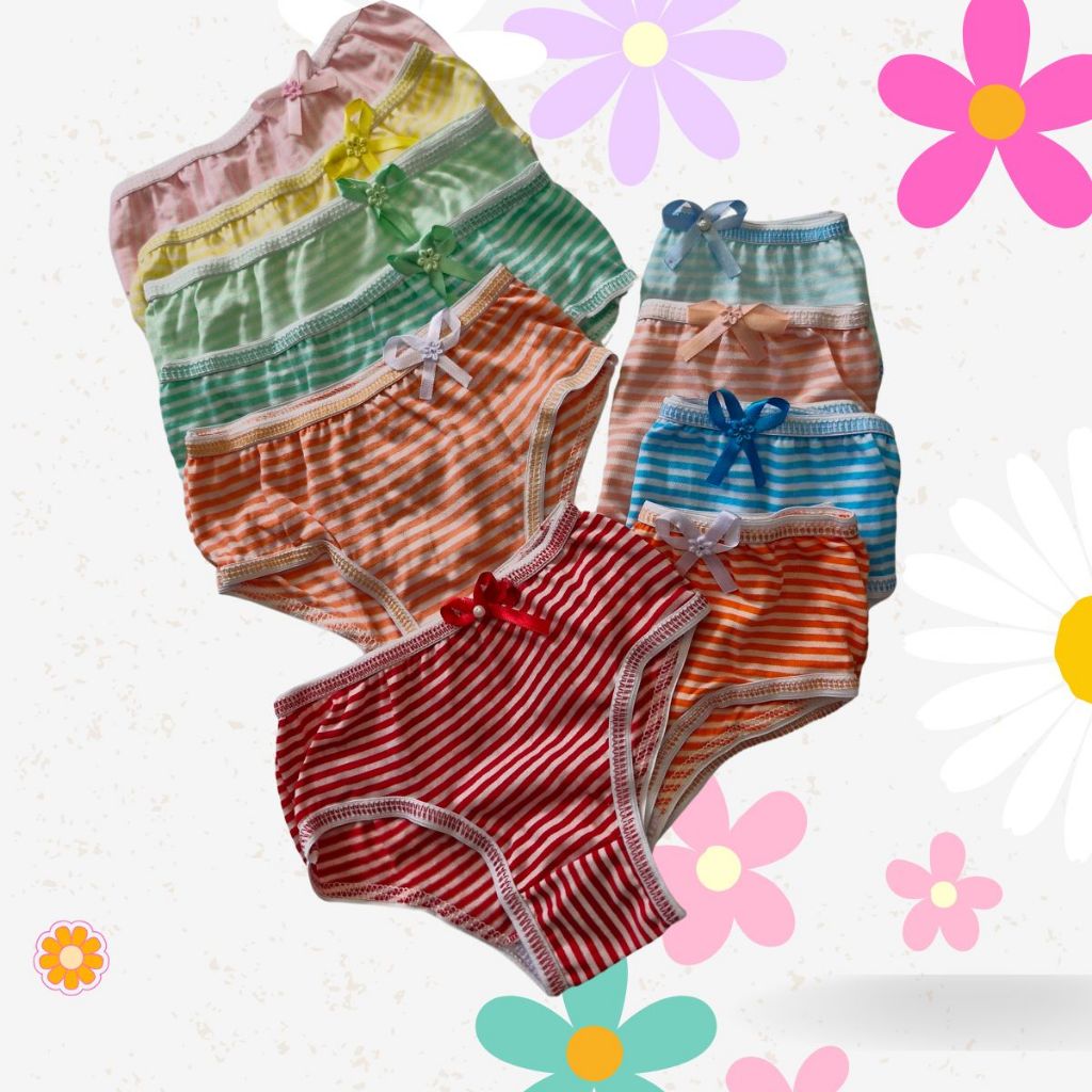 10 Calcinha Menina Calcinha Infantil Kids Calcinha Criança Infantil 100 ...