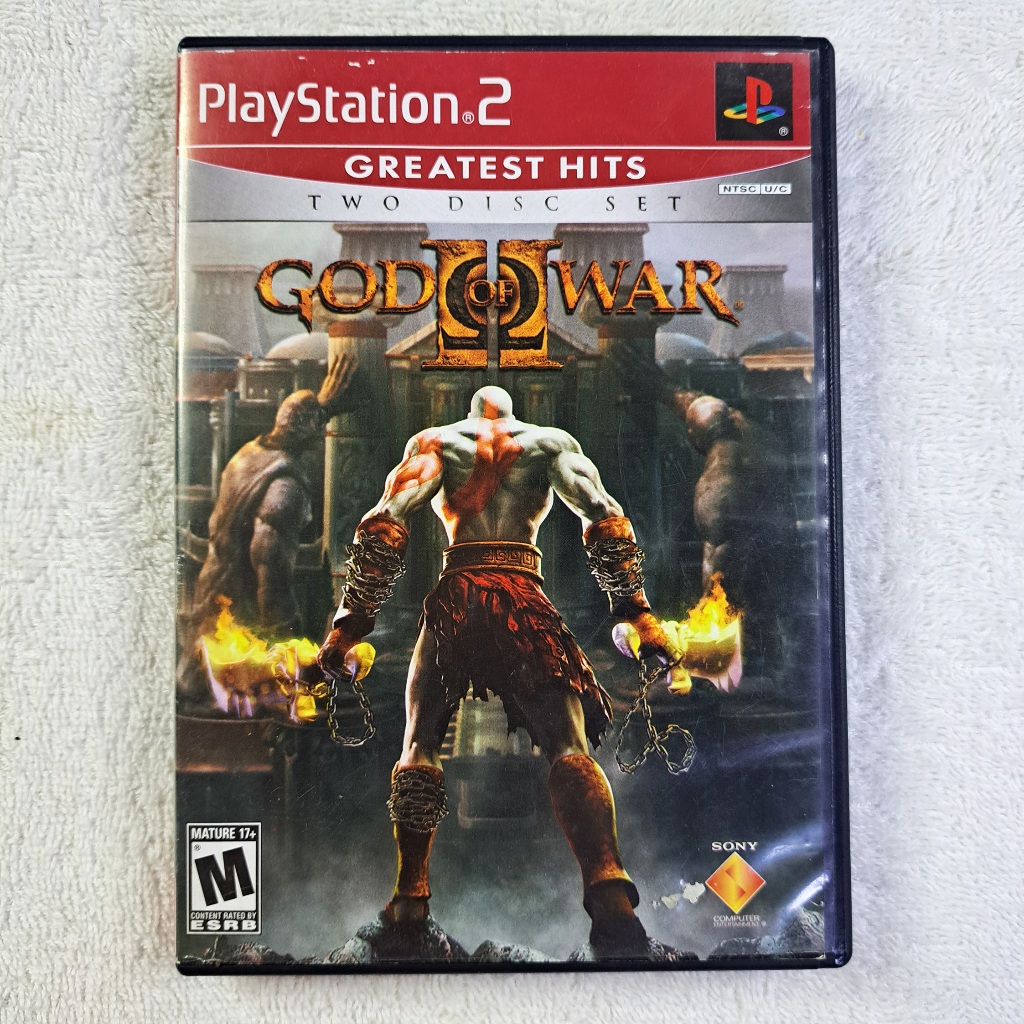 God of War 2 Playstation 2 Completo Americano Ps2 | Shopee Brasil