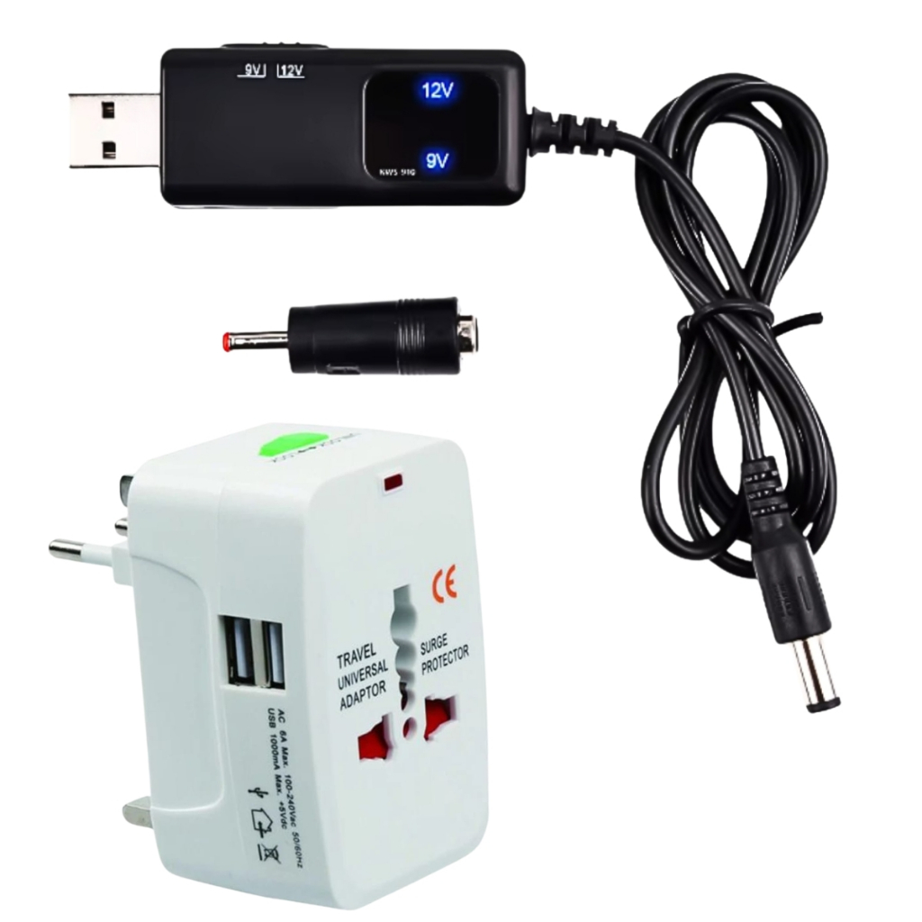 Conversor Boost Dc-dc Step-up USB Conversor de Tensão 9V/12V ...
