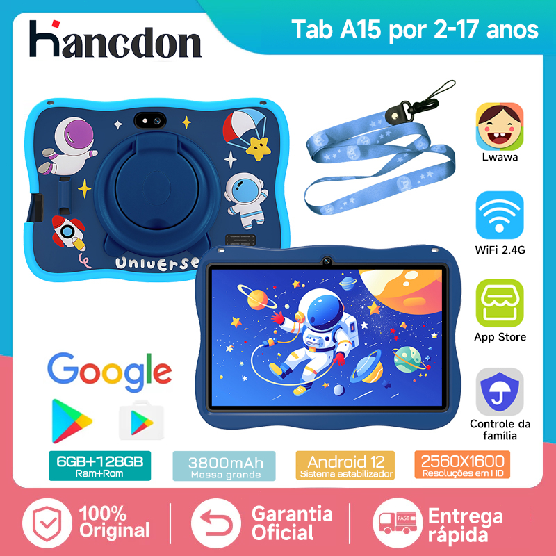 KIDS STUDY TAB A15 tab 6/128GB / Tablet infantil / Presente infantil ...
