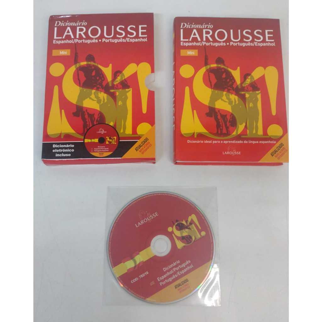 LIVRO Mini Dicionário Larousse Espanhol/Português - 3ª edição - Autor e ...
