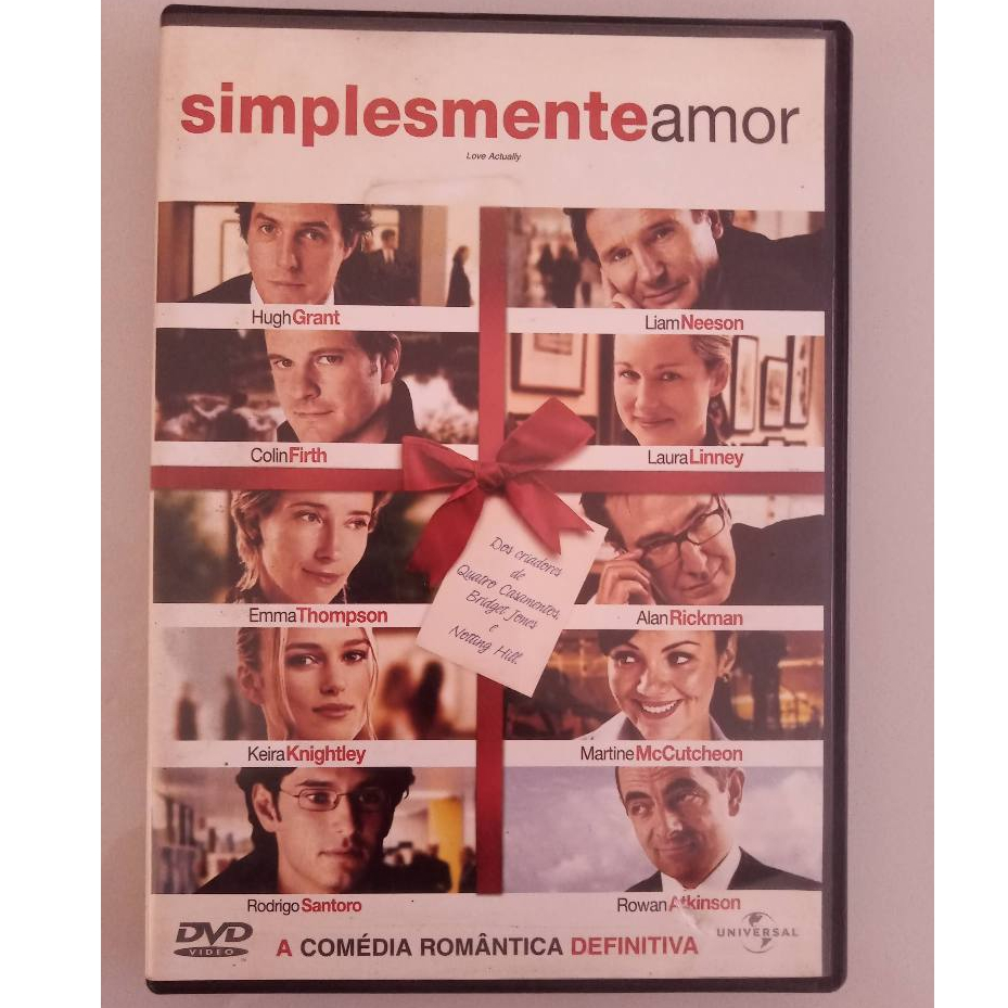 simplesmente amor - dvd - hugh grant - liam neeson - alan rickman ...