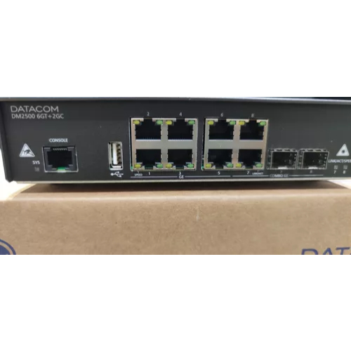 Roteador Datacom Dm 2500 6gt+2gc | Shopee Brasil