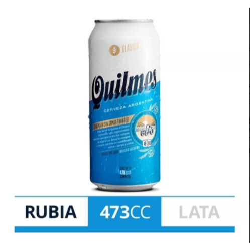 Cerveja Quilmes Argentina Unidade A Pronta Entrega | Shopee Brasil