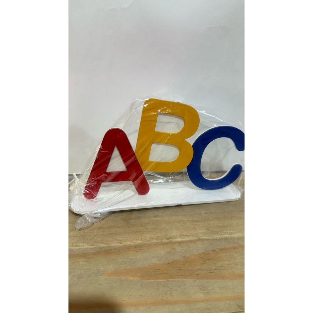 Display ABC em MDF | Shopee Brasil