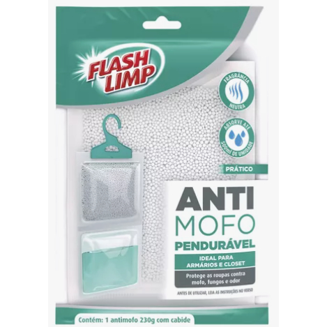 Evita Mofo Penduravel Flash Limp Ideal Armários Closet 230g | Shopee Brasil