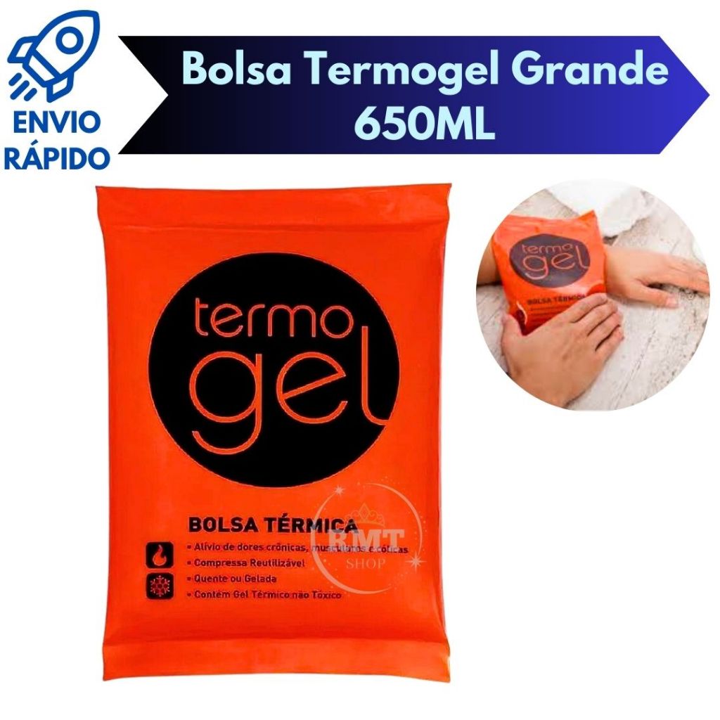 Bolsa Térmica Termo Gel Para Compressa Fria Ou Quente Tamanho Grande ...