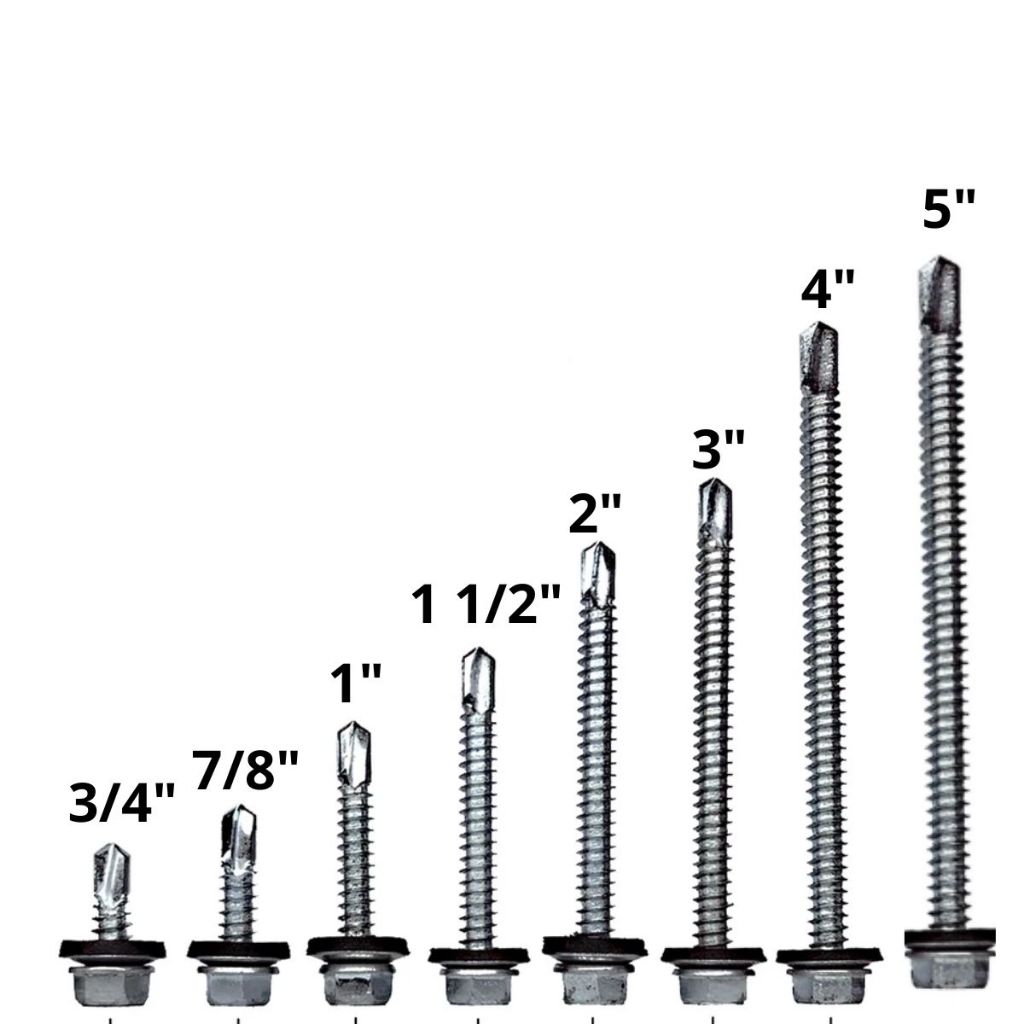 Parafuso para Telha Auto Brocante Sextavado (12) 5/16" 100 und Escolha ...