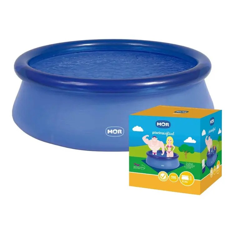 Piscina Mor inflável 1900 litros Splash Fun | Shopee Brasil