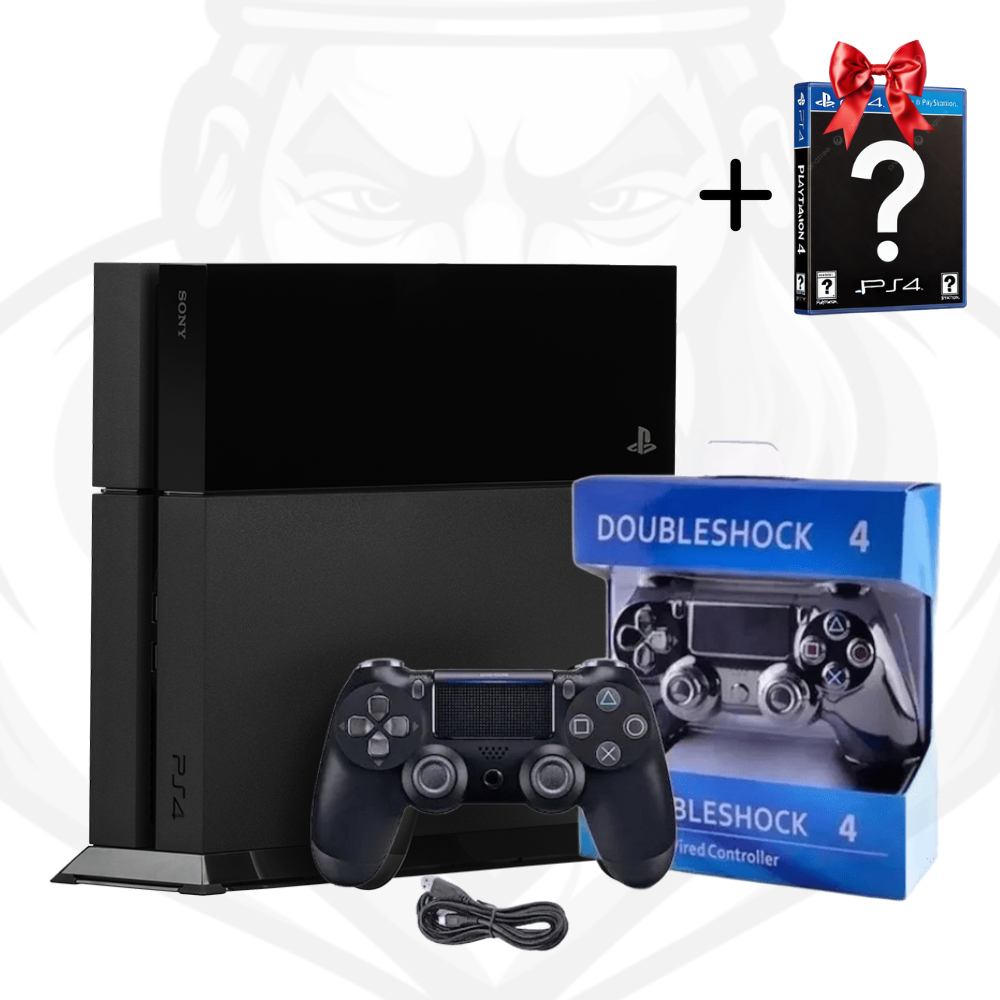 PS4 - Video game Completo Playstation 4 FAT + 1 jogo Original Aleatório | Shopee Brasil