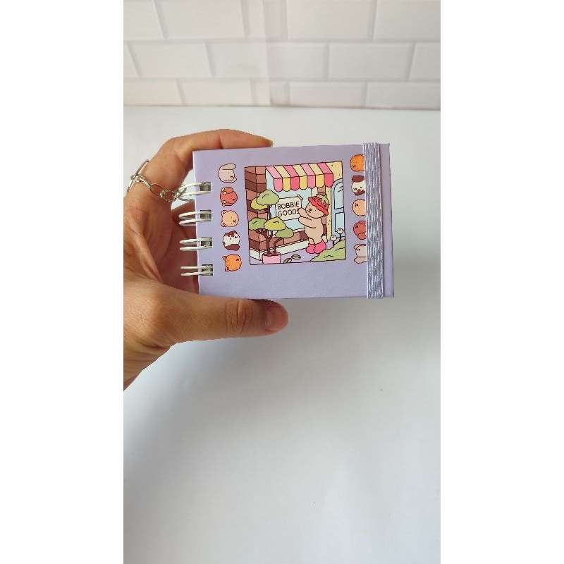 Mini Chaveiro Bobbie Goods 35 páginas | Shopee Brasil