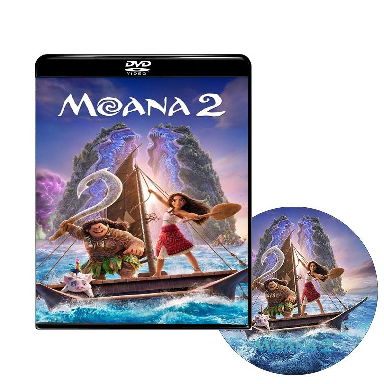DVD: Moana 2 (2025) (DUBLADO) | Shopee Brasil