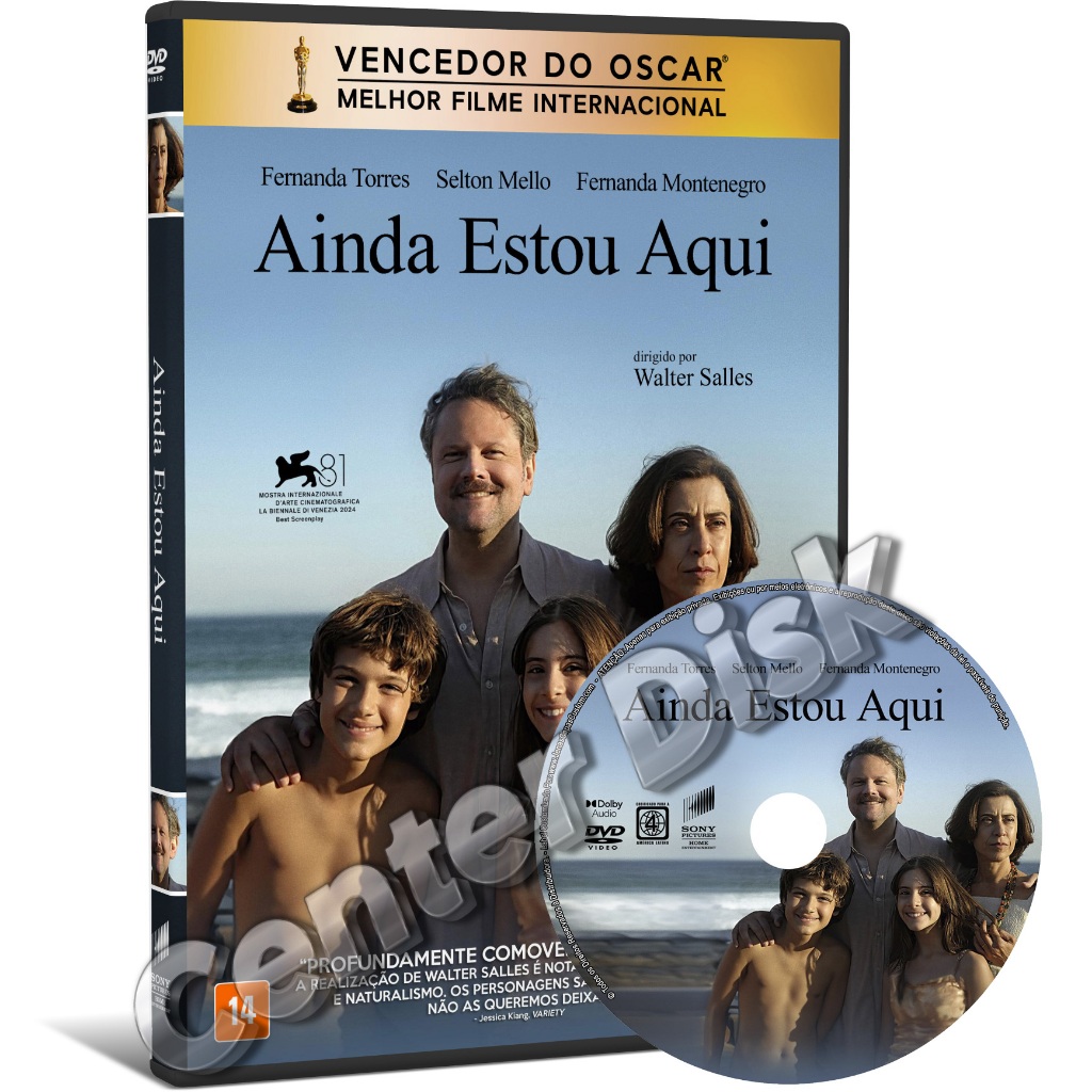 DVD Ainda Estou Aqui (2024) | Shopee Brasil