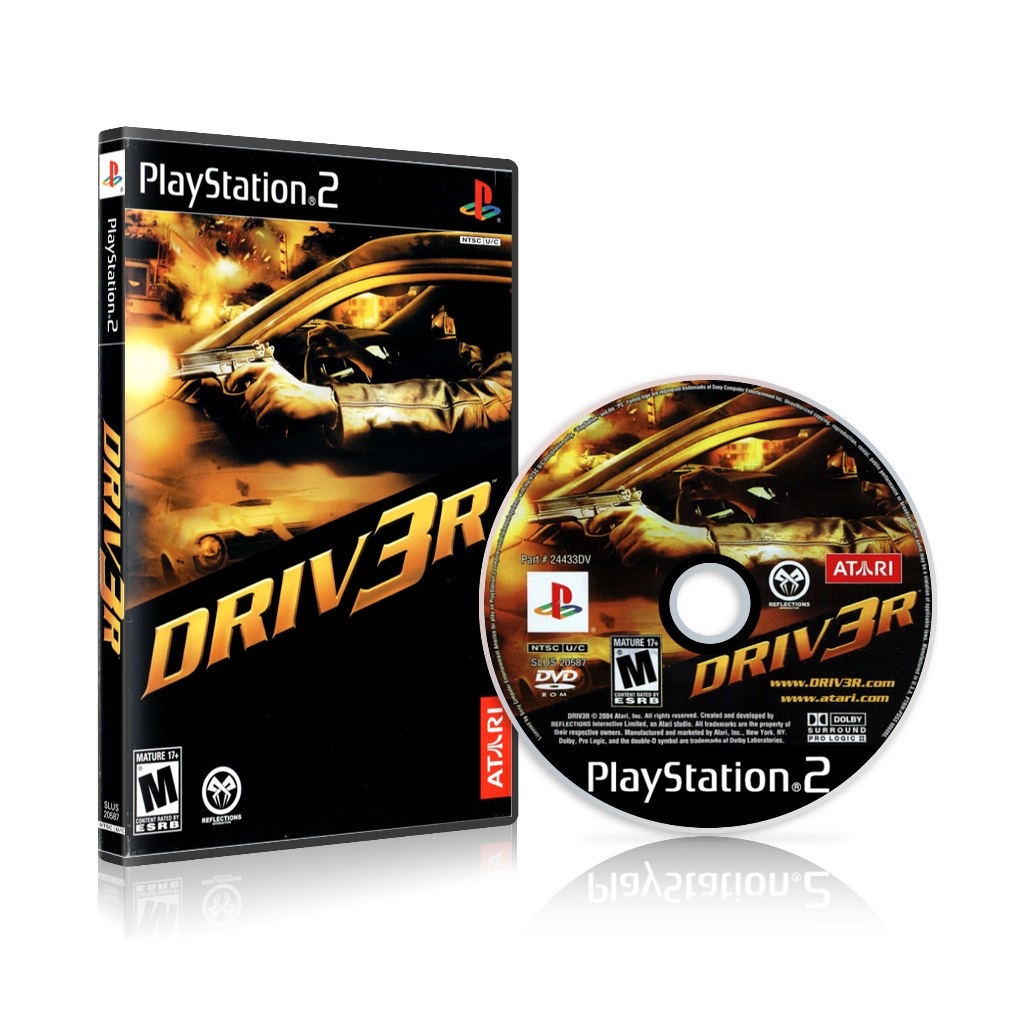 Driver Jogo Playstation 2 / PS2 | Shopee Brasil
