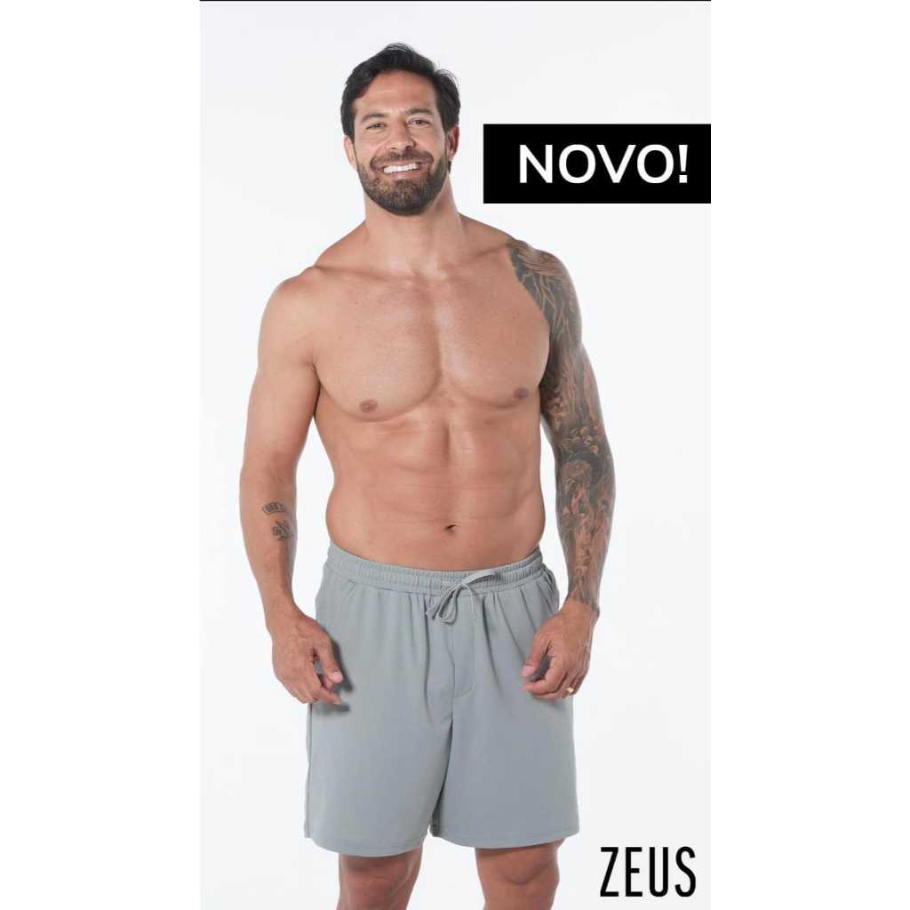 Bermuda esportiva Demillus linha Zeus | Shopee Brasil