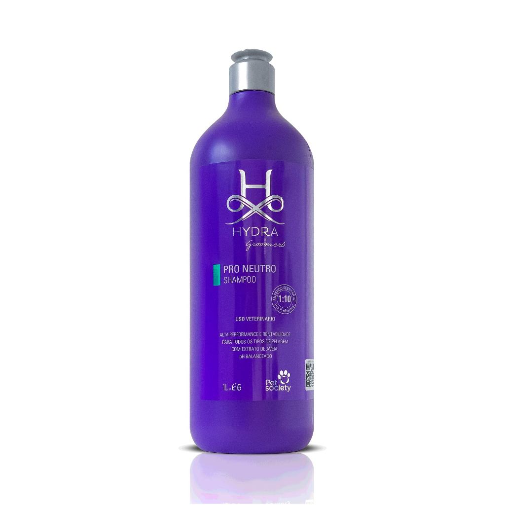 Shampoo PRO Neutro Hydra Groomers 1L (1:10) para Cães Gatos Cuidados ...
