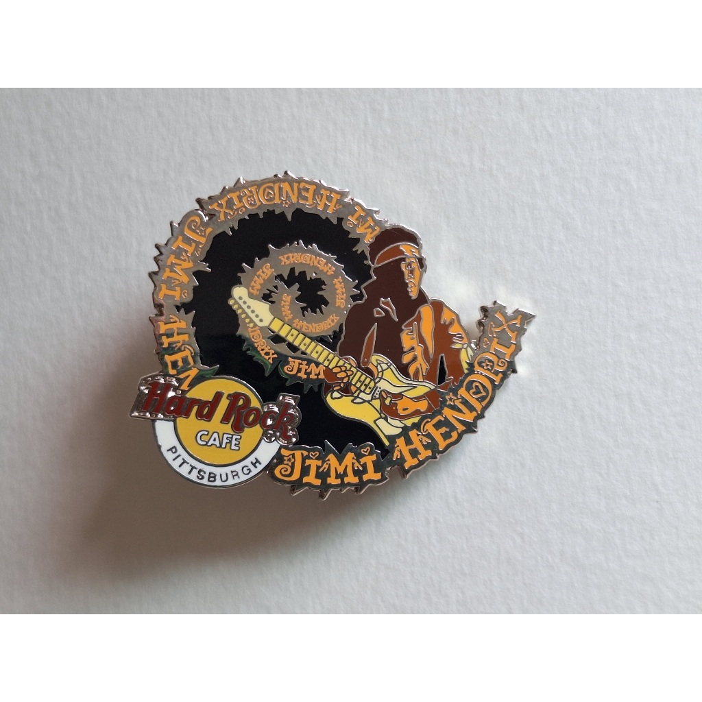 Pin / Broche - Hard Rock Cafe - Pittsburgh - JIMI HENDRIX Series ...