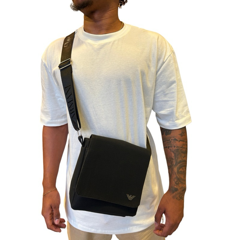 bolsa pasta shoulder bag transversal alça regulável | Shopee Brasil