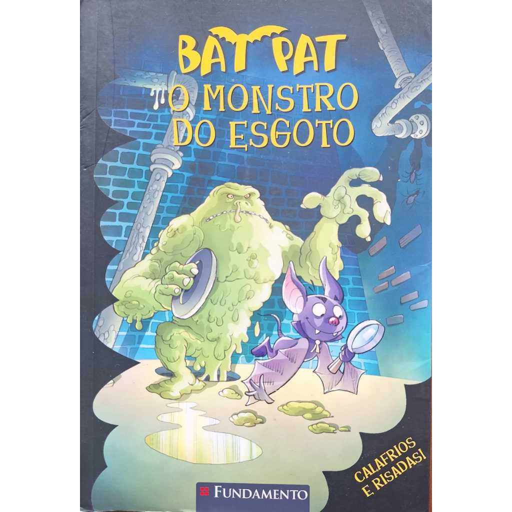 Livro Bat Pat O Monstro do Esgoto | Shopee Brasil