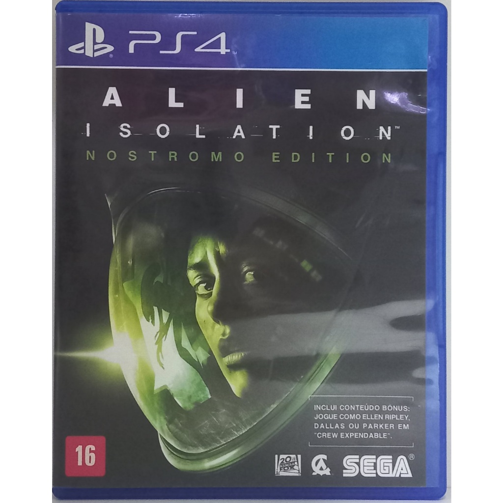 Alien Isolation: Nostromo Edition - PS4 - Original | Shopee Brasil