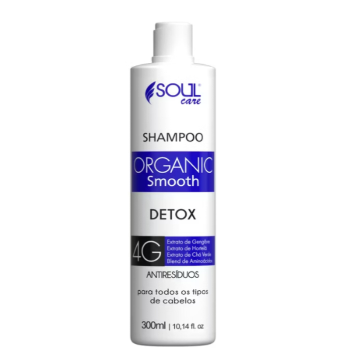 Shampoo Anti Resíduo Orgânica para Progressiva Profissional Soul Care 1 ...