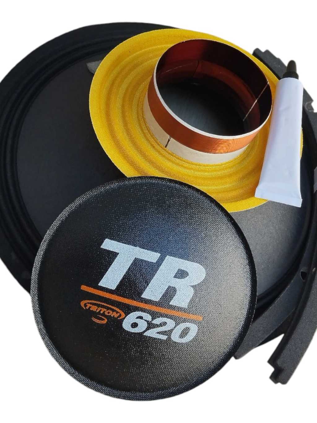 kit reparo triton TR 620 rms 12.pol 4 ohms 1 linha | Shopee Brasil
