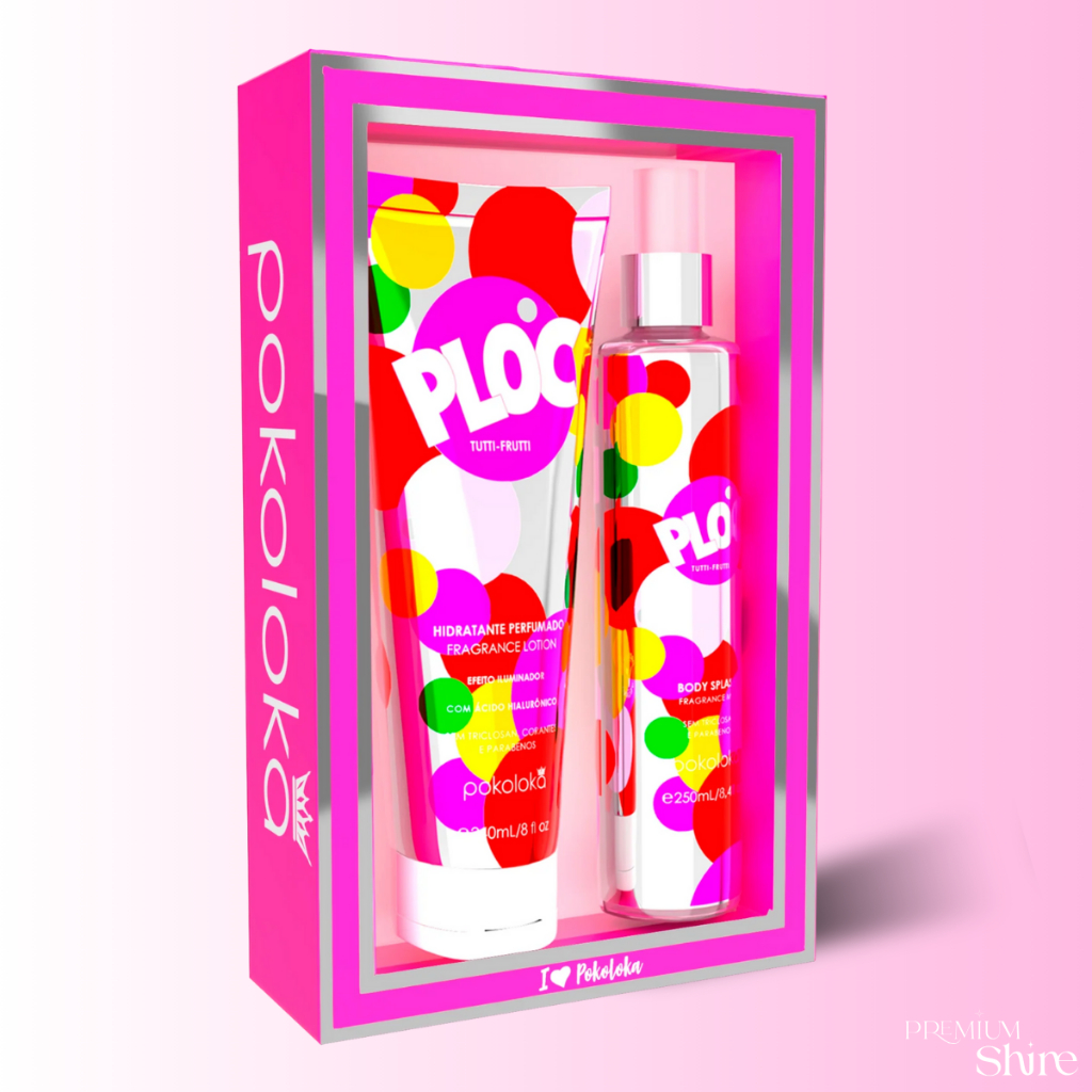 Pokoloka PLOC Kit Creme Hidratante 240ml + Desodorante Corporal Body Splash 250ml | Shopee Brasil